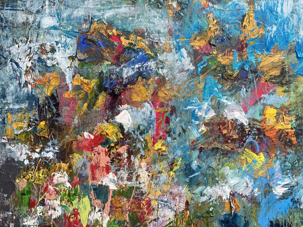 Large Abstract Floral Paintings & Artwork | SOLO. Contemporary Fine Art